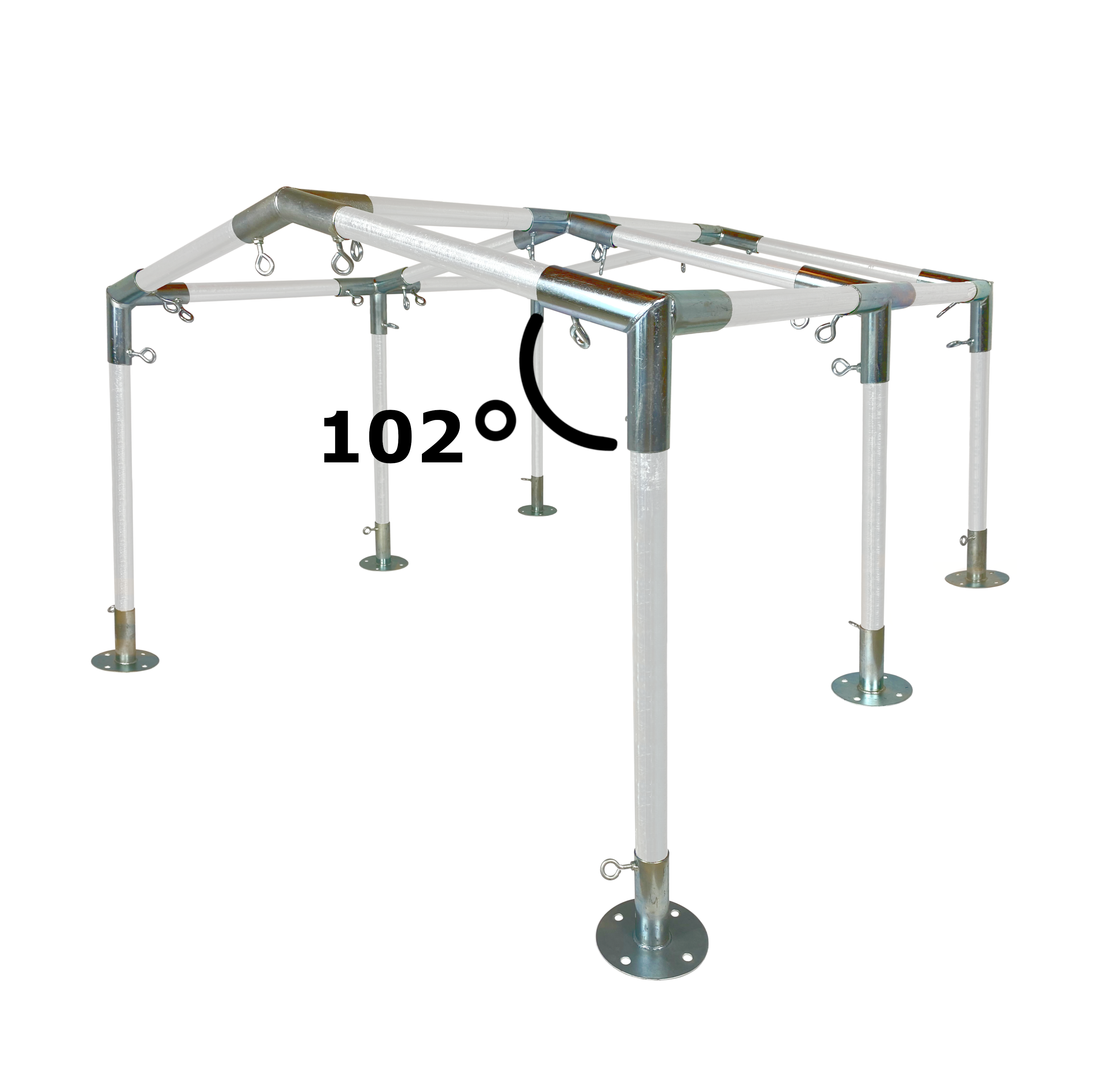 20' Wide Low Peak Kits – Cowboy Canopy