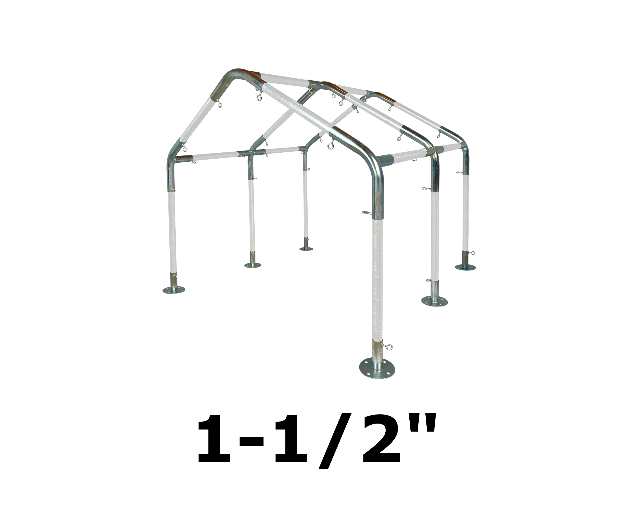 20' Wide High Peak Canopy Kits (1-1/2") – Cowboy Canopy