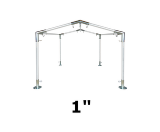 10' Wide Low Peak Canopy Kits (1") – Cowboy Canopy