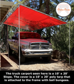 10' Wide Slope Canopy Kits (1") – Cowboy Canopy