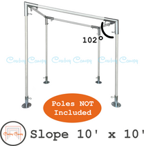 Slope (Lean-To) Canopy (1") – Cowboy Canopy