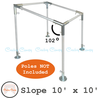 Slope (Lean-To) Canopy (1") – Cowboy Canopy